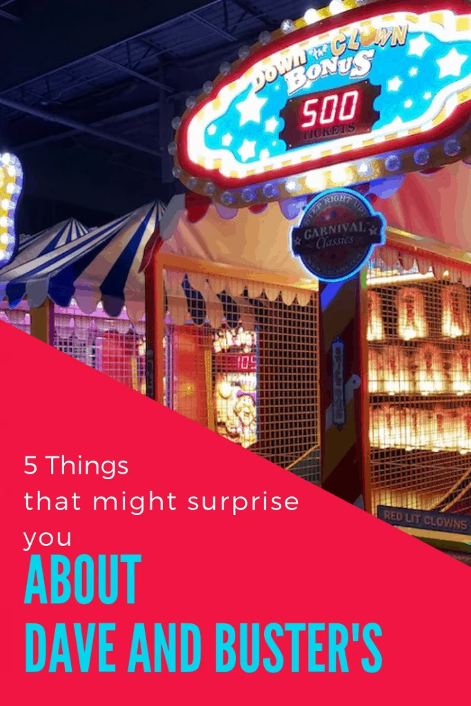 5 Things that might surprise you about Dave and Buster's - Family ...