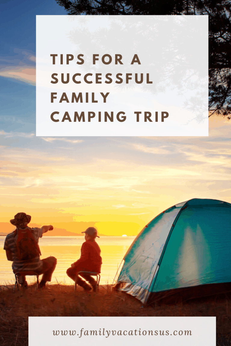 Tips for a successful family camping trip.