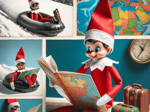 Jet-setting with the Elf: 10 Travel-Themed Elf on the Shelf Ideas ...