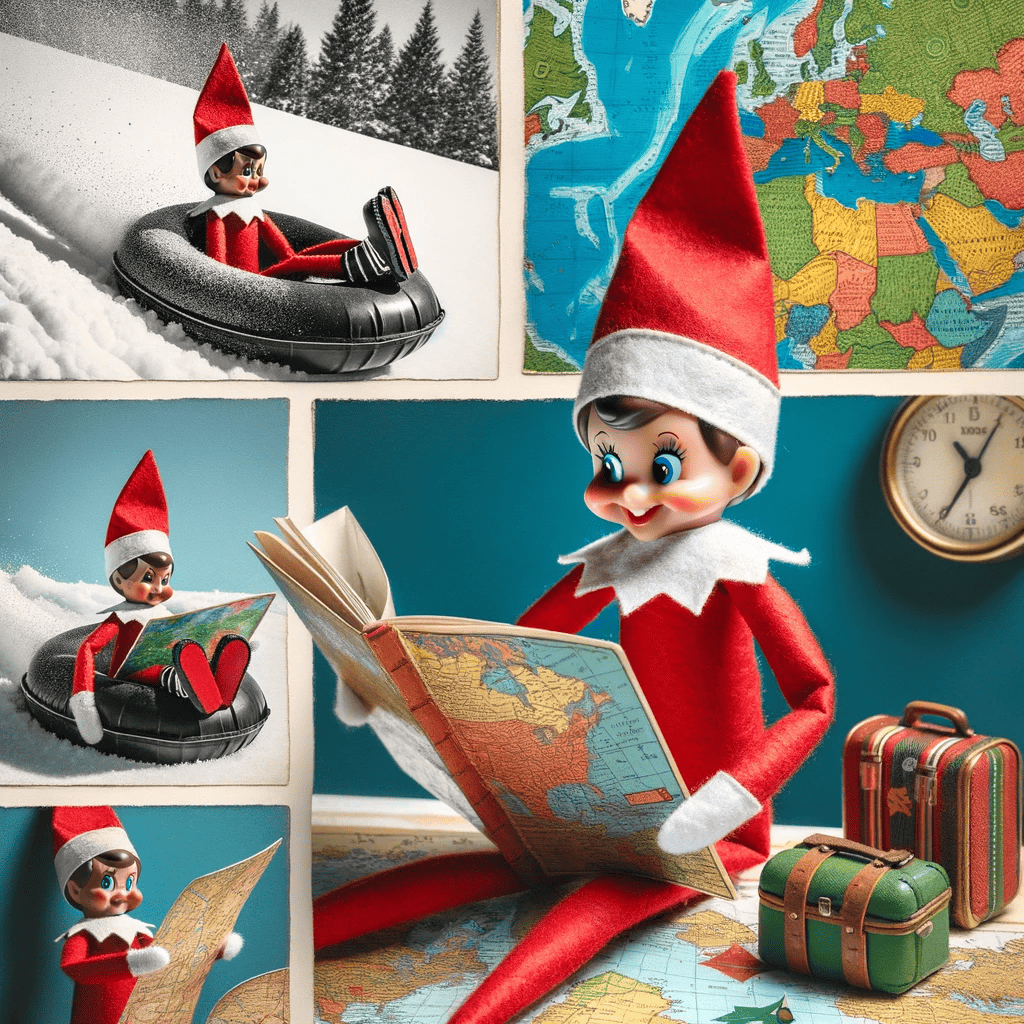 Jet-setting with the Elf: 10 Travel-Themed Elf on the Shelf Ideas ...