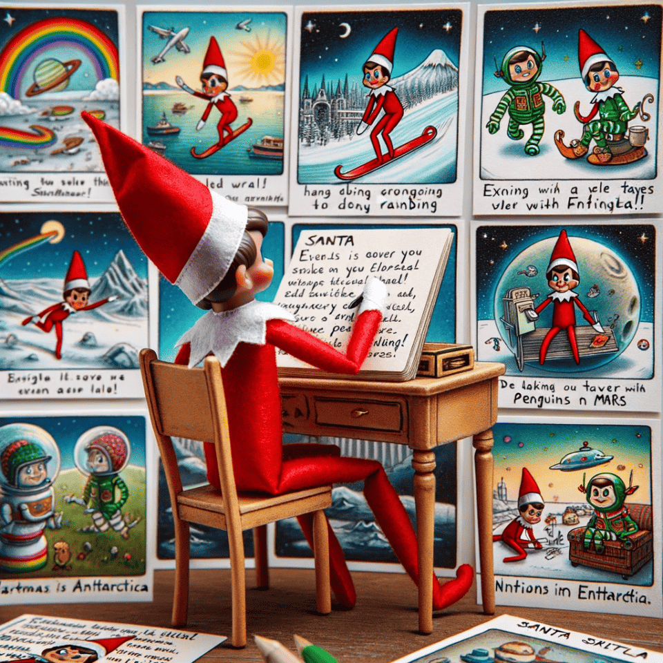Jet-setting with the Elf: 10 Travel-Themed Elf on the Shelf Ideas ...