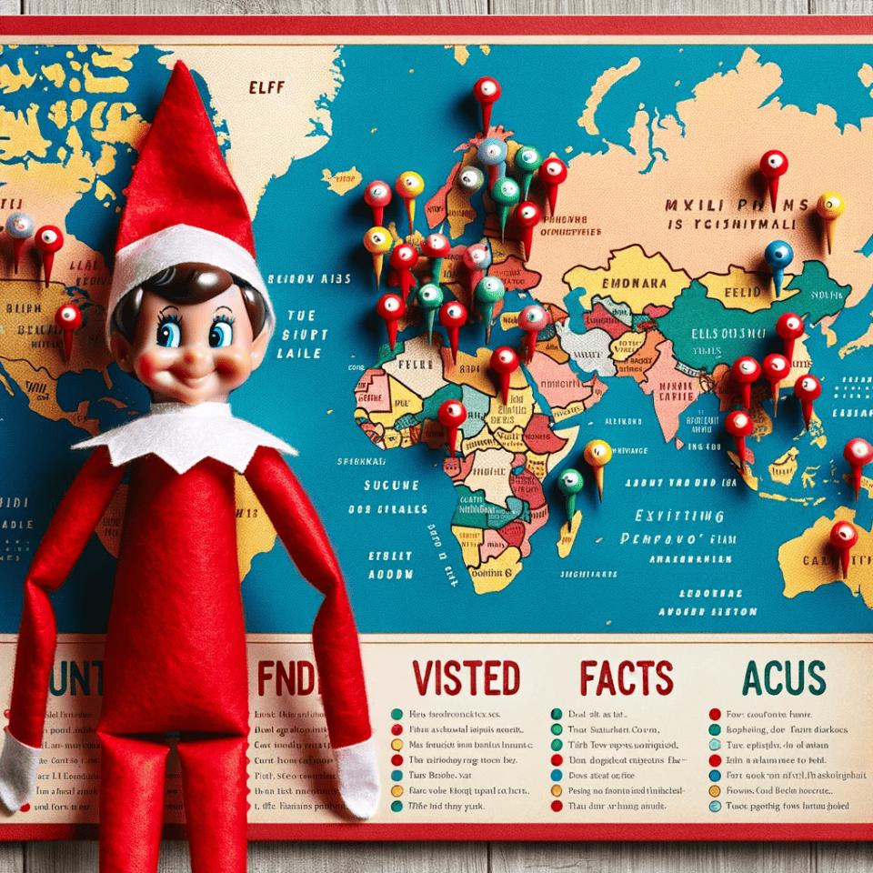 Jet-setting with the Elf: 10 Travel-Themed Elf on the Shelf Ideas ...